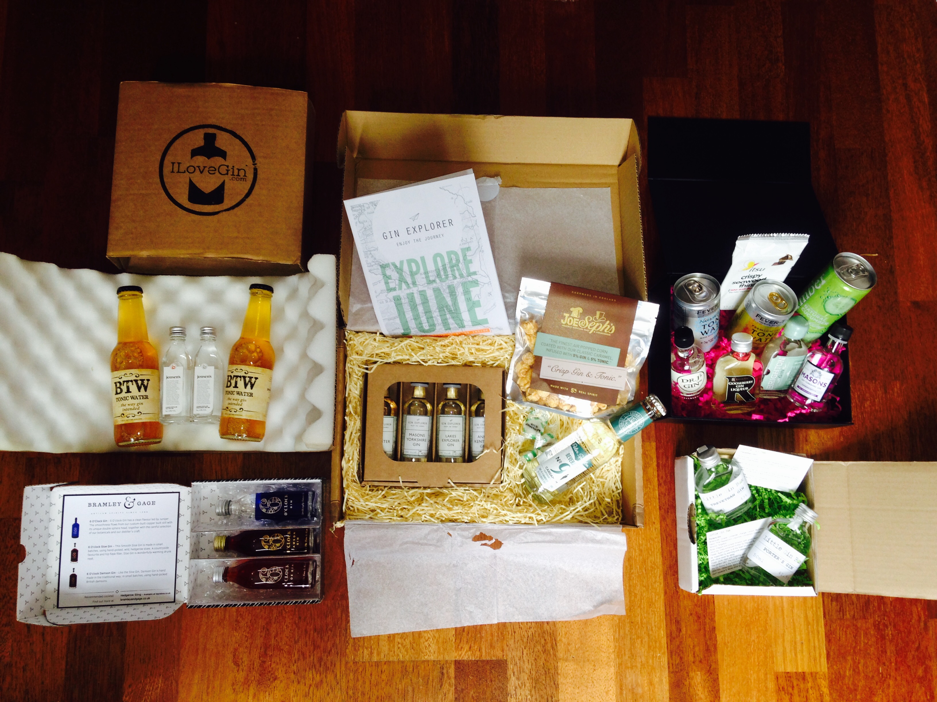 Boxing Clever! A review of gin subscription services | Gin A Ding Ding