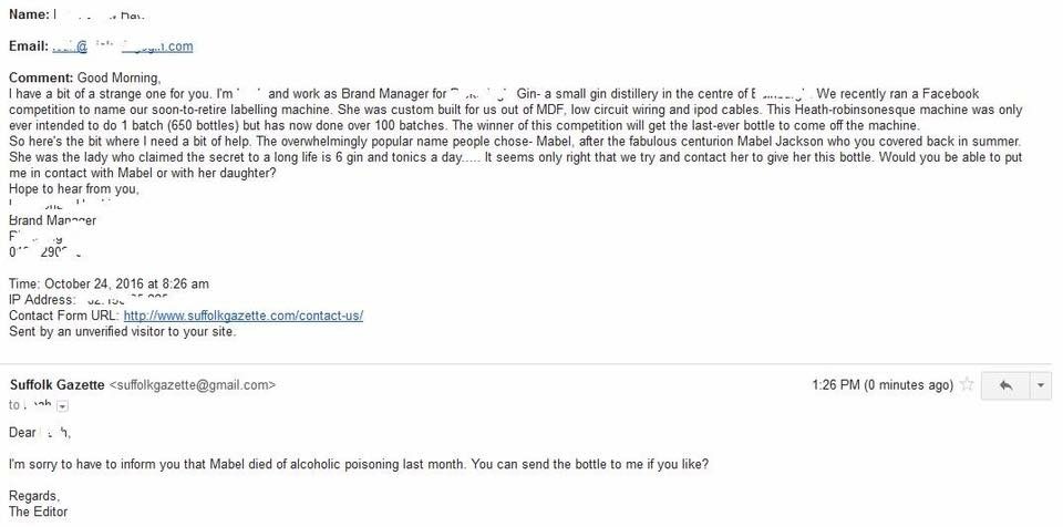 Mourning Mabel | Gin A Ding Ding